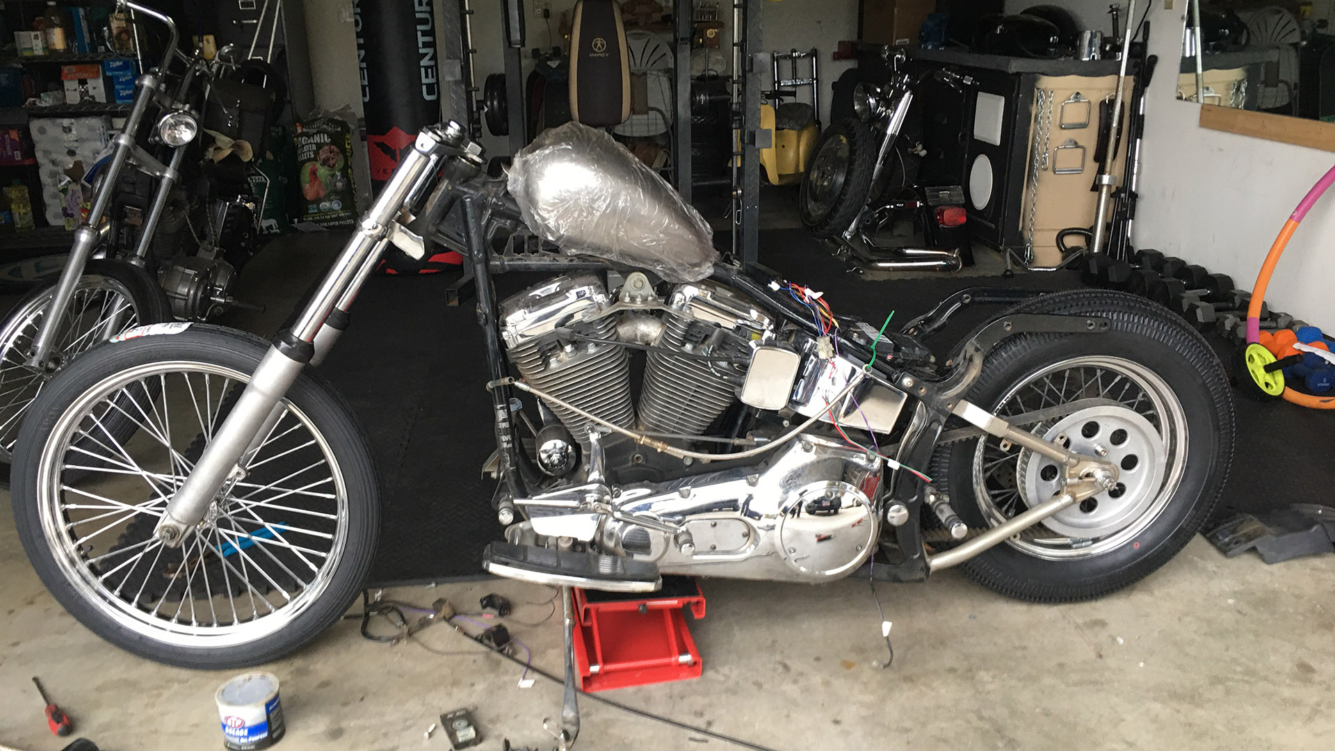 1993 Harley-Davidson Fat Boy - Dennis Kirk - Garage Build